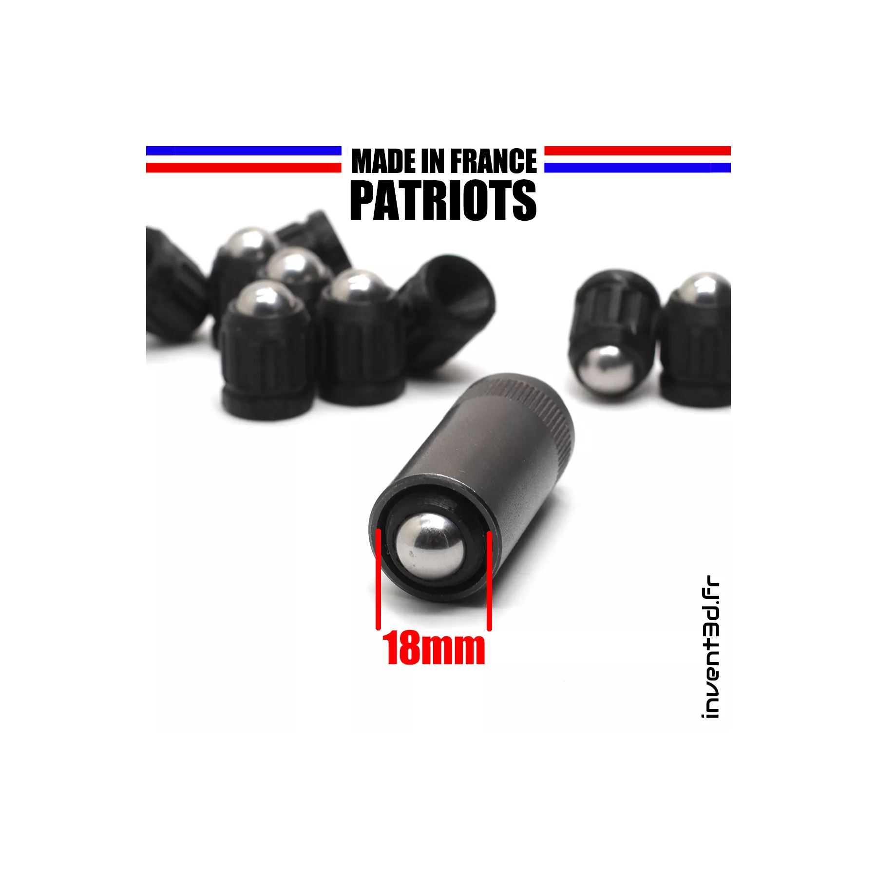 10 Slugs 18mm Patriot for PAK 12mm Ball Black | Buy