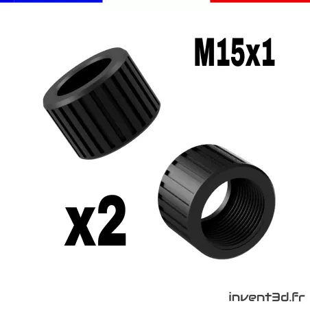 M15x1 Barrel Thread Protector 1cm - Made in France